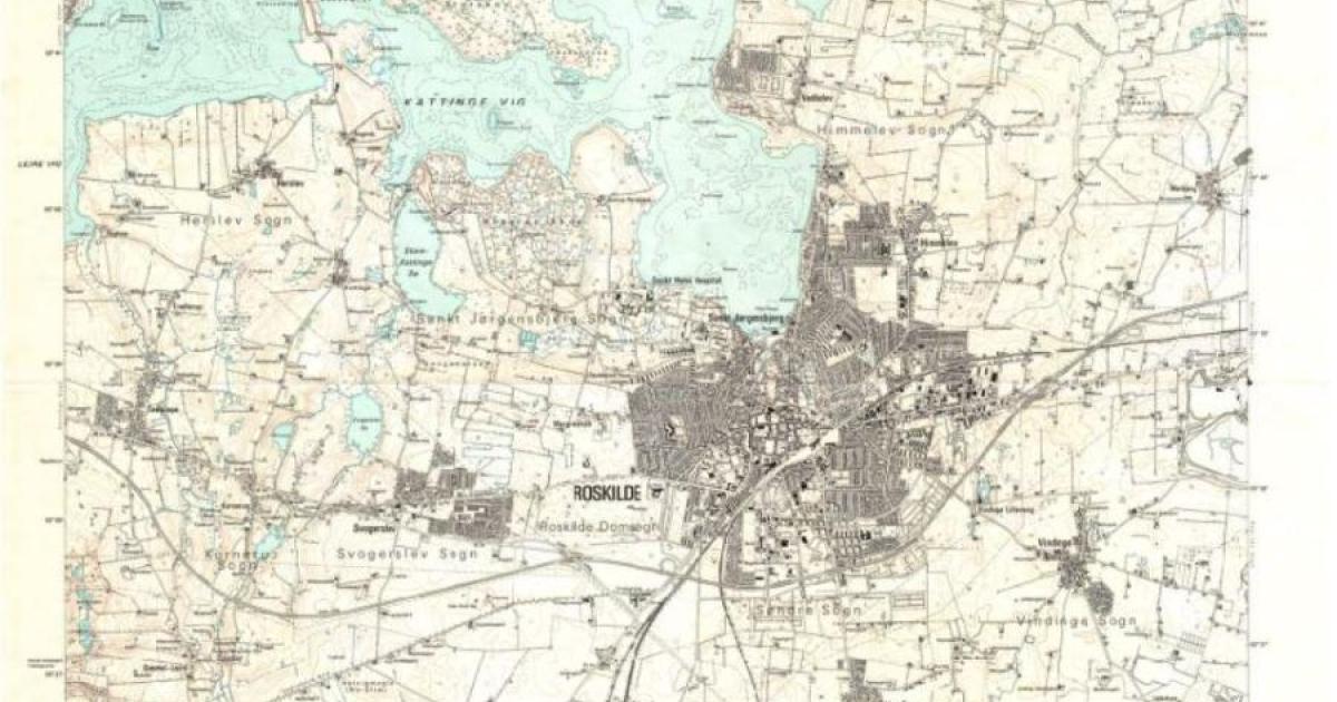 Historiske kort på nettet | Roskilde Bibliotekerne